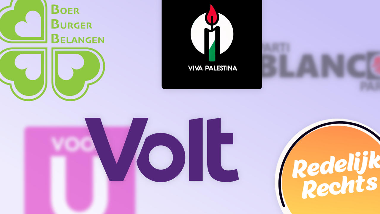 Nieuwe politieke partijen schieten als paddenstoelen uit de grond, maar ...