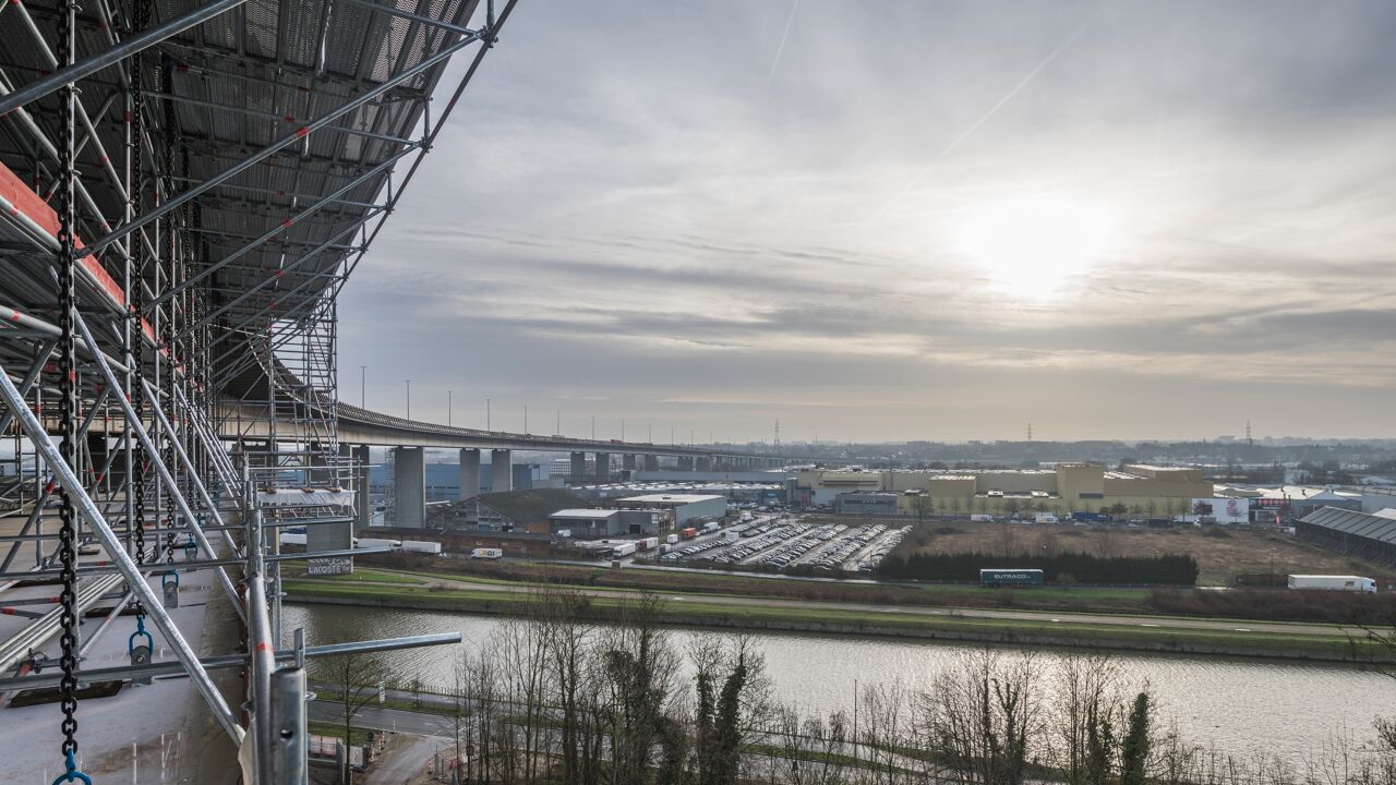 Stelling van 400 meter onder viaduct van Vilvoorde: grootschalige ...