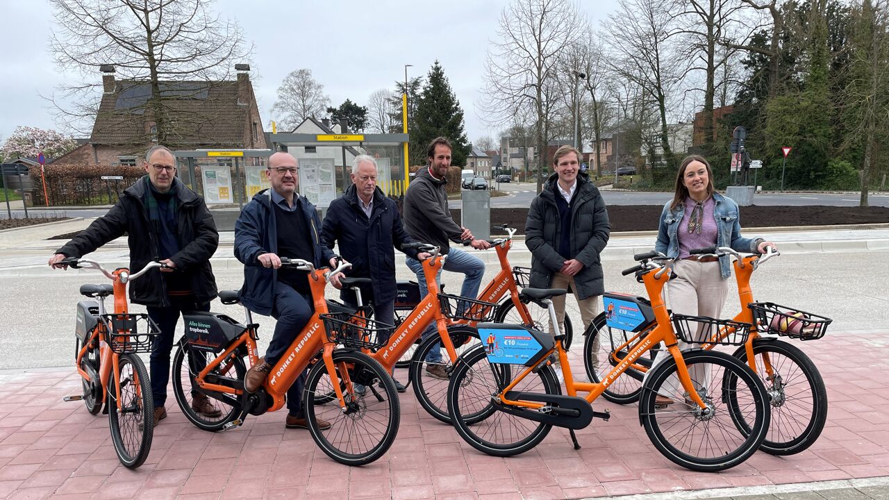 170 extra deelfietsen op 40 nieuwe locaties in Waasland | VRT NWS: nieuws