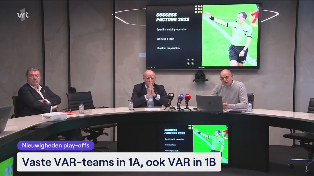 Vaste VAR-teams moeten play-offs in goede banen leiden: "Voor betere ...