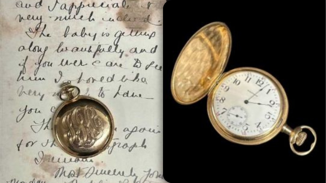 Gouden horloge van - naar verluidt - rijkste man op Titanic geveild ...