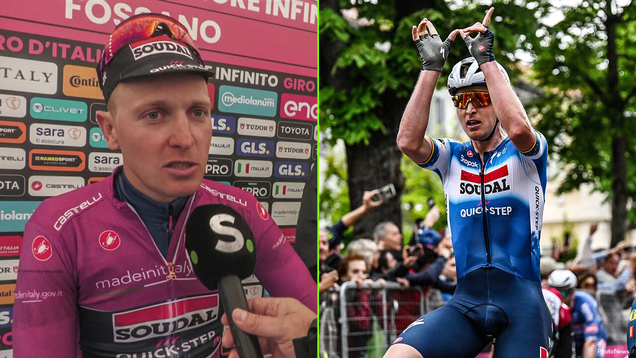 Tim Merlier draagt loodzware sprintzege in Giro op aan wijlen Wouter ...