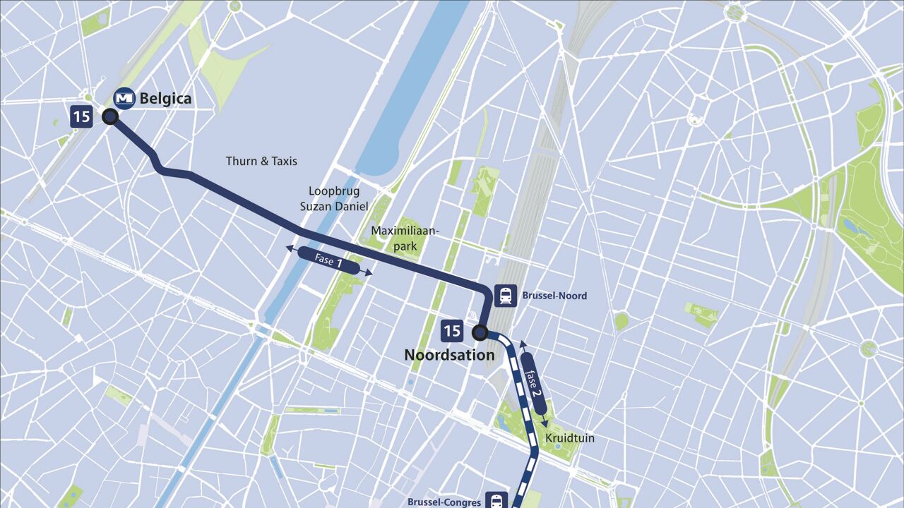Vergunning aangevraagd voor nieuwe tramlijn tussen Belgica in Jette en ...