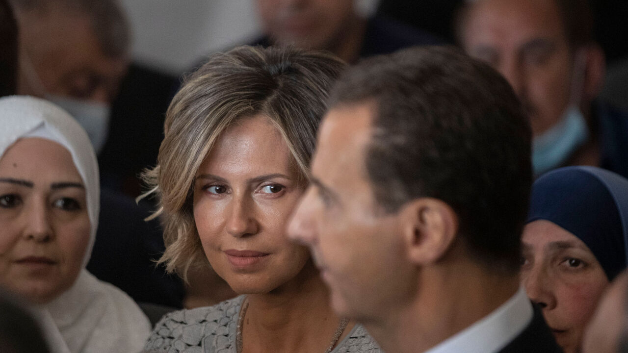 Asma al-Assad, echtgenote van president Bashar al-Assad van Syrië ...