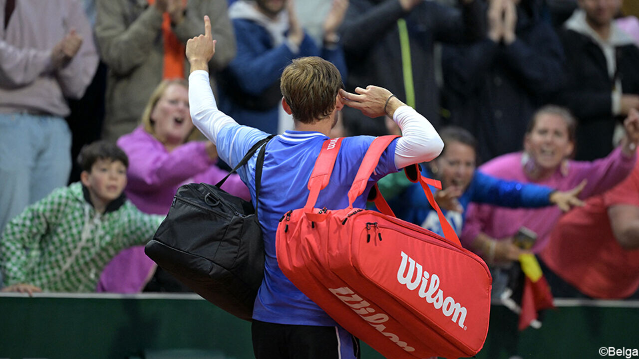 David Goffin kreeg beledigingen en zelfs kauwgom naar zijn hoofd op ... David Goffin kreeg beledigingen en zelfs kauwgom naar zijn hoofd op ...