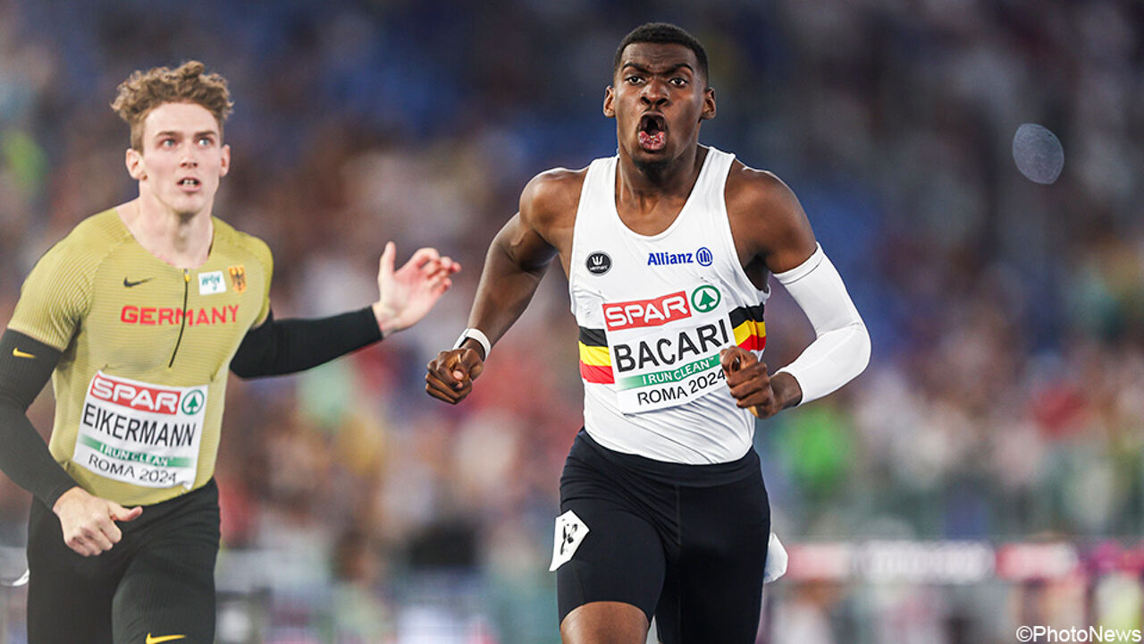 Elie Bacari snoept Belgisch record op 60 meter horden af van Obasuyi ...