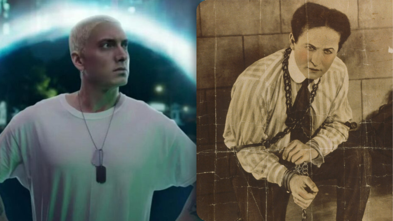 Waarom ontsnappingskoning Houdini rapper Eminem en zoveel andere ...
