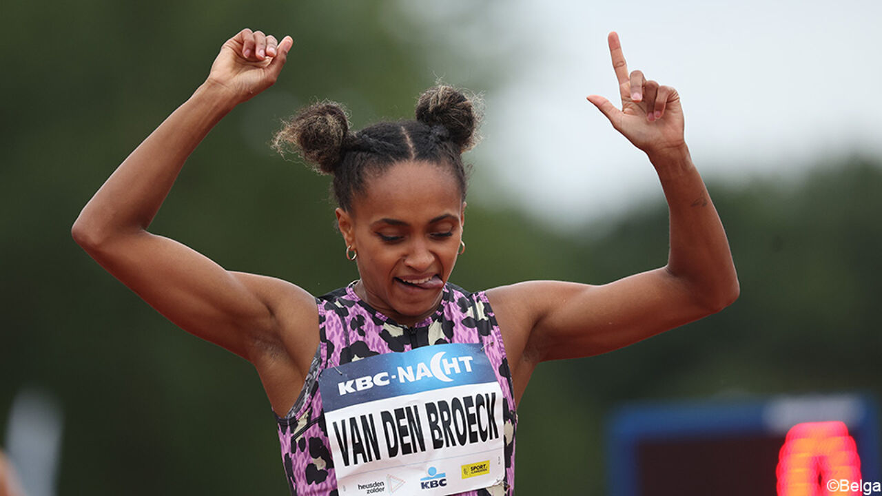 Naomi Van den Broeck plaatst zich ook voor 400 meter op Olympische ...