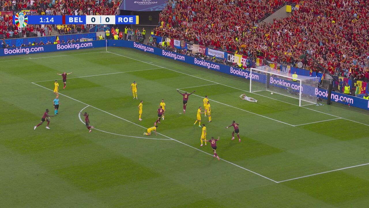 VIDEO - Van aftrap tot goal in 74 seconden: Rode Duivels beginnen als ...