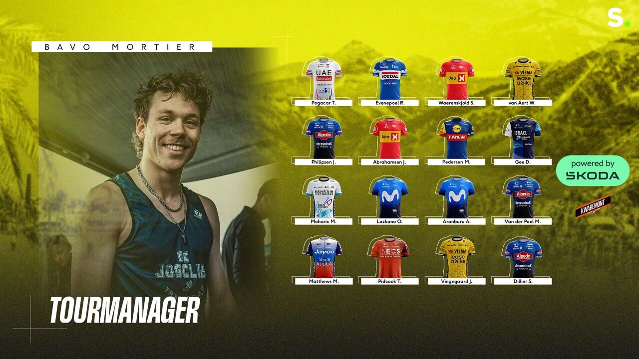De Tourmanager van Bavo Mortier: "Eigenlijk zou ik Remco Evenepoel ...
