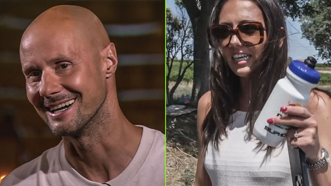 VIDEO - Tom Boonen op zijn ongemak wanneer zijn vriendin drinkbus ...