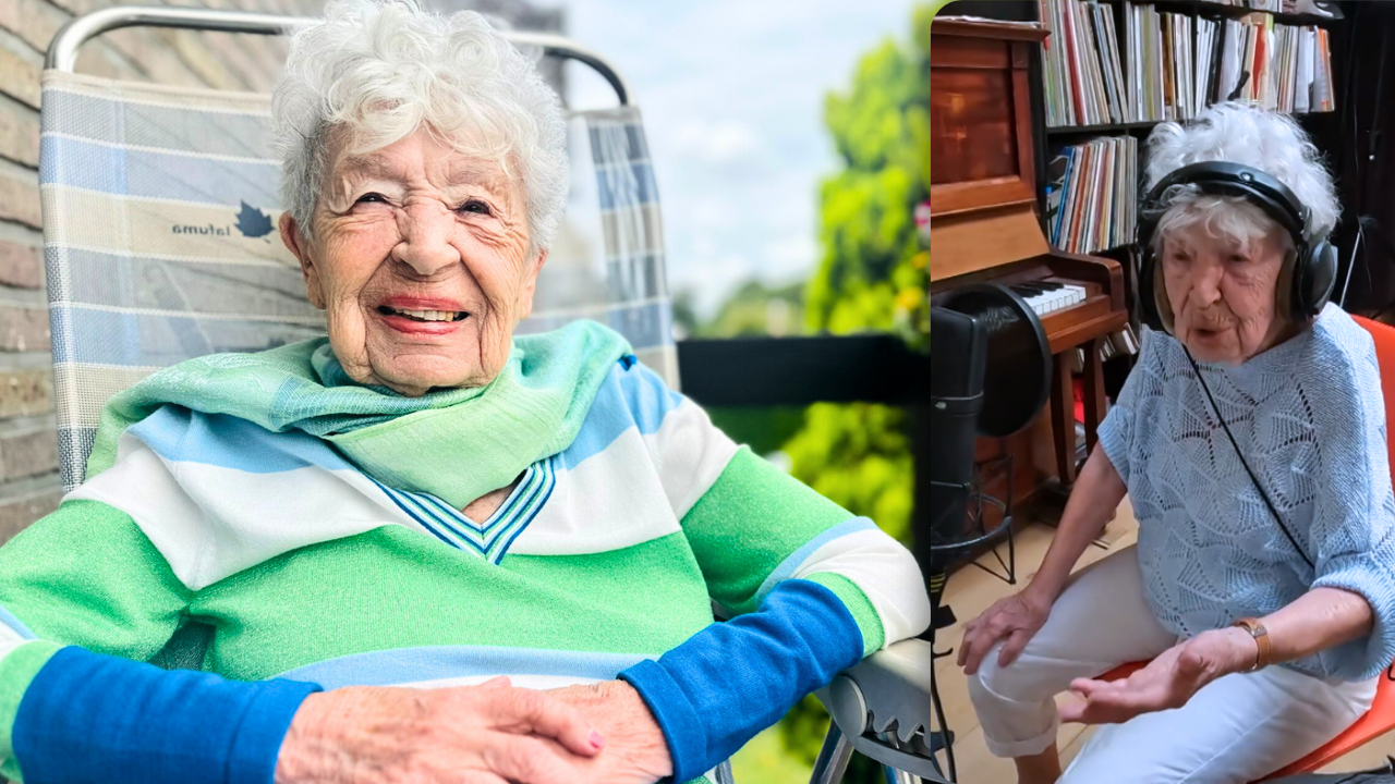 Actrice Alice Toen viert 100e verjaardag met eigen single: 'Wat een ...