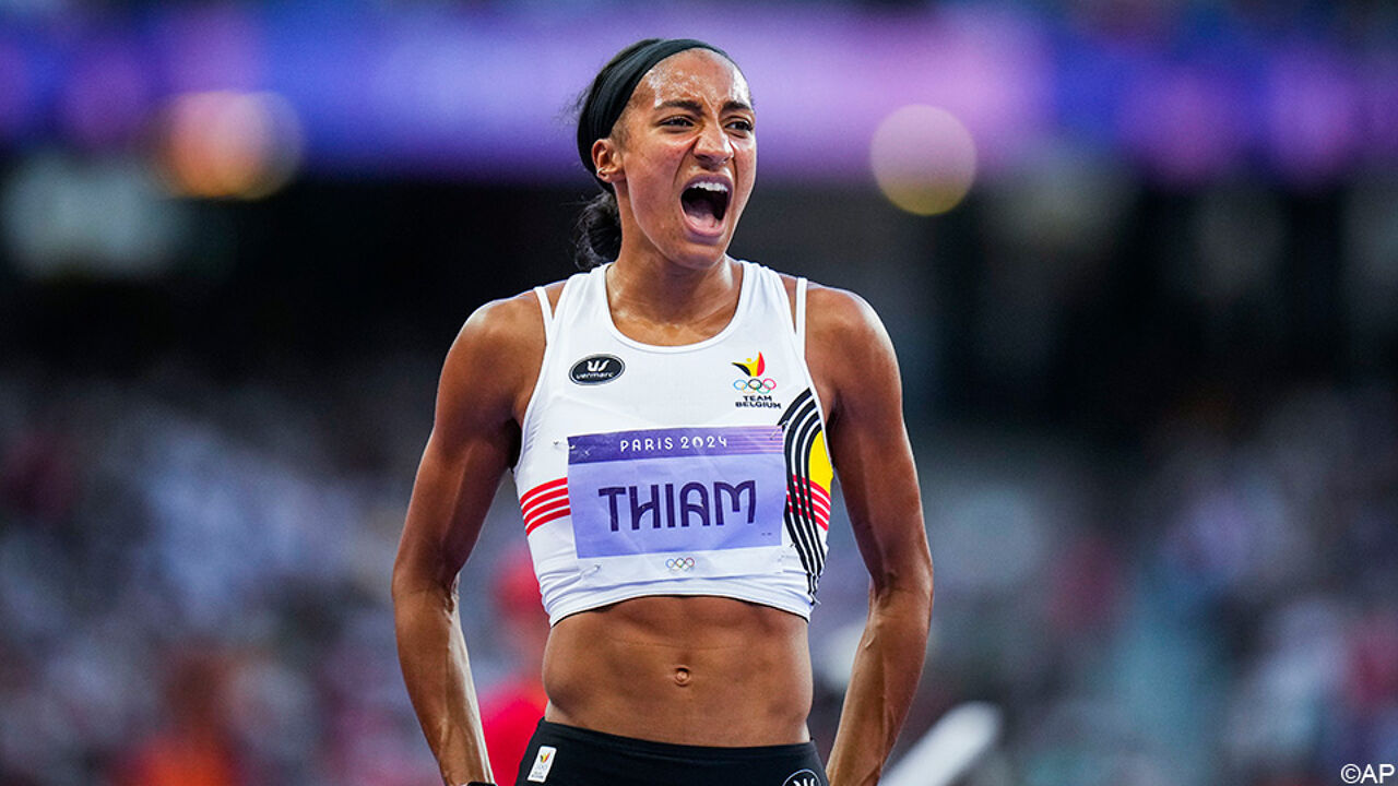 GOUD én BRONS! Queen Nafi Thiam blijft op haar troon in de zevenkamp ...