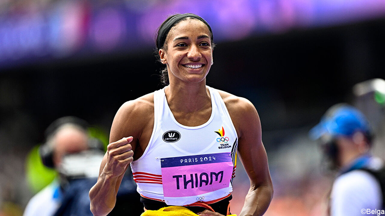 GOUD én BRONS! Queen Nafi Thiam blijft op haar troon in de zevenkamp ...