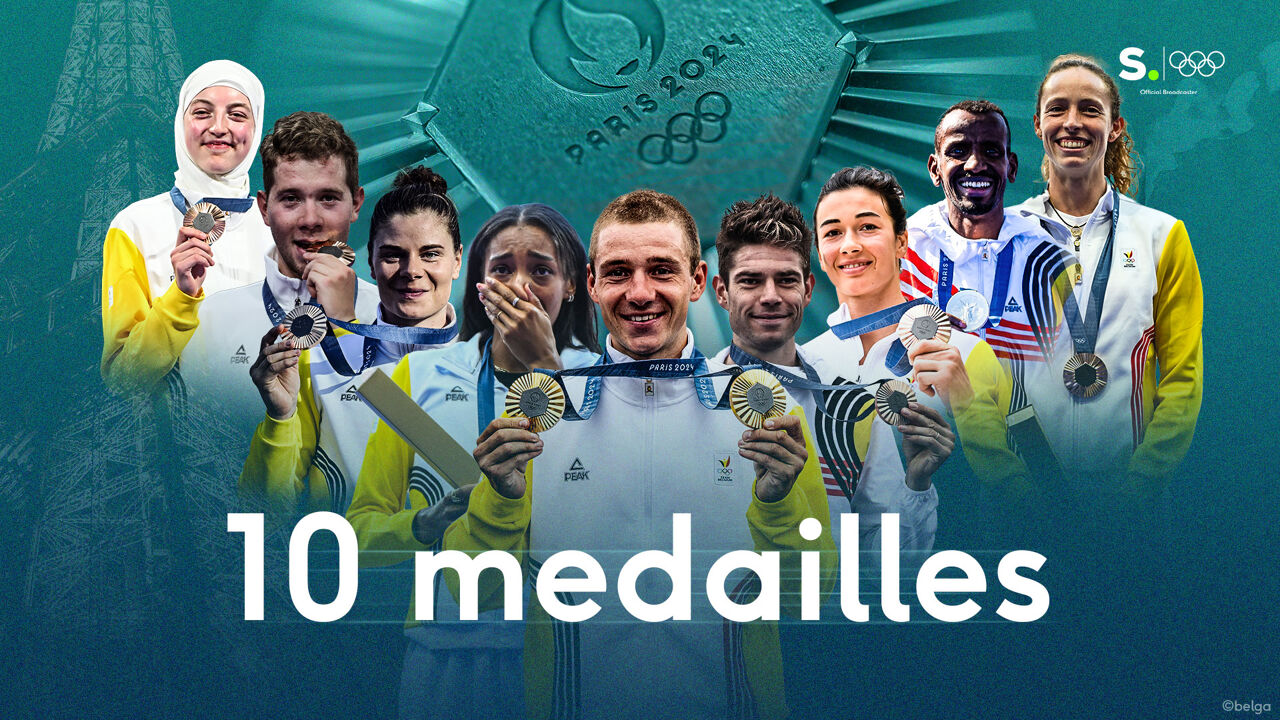Beste prestatie in 100 jaar en nog nooit zoveel vrouwen: zo uniek zijn de 10 Belgische medailles ...