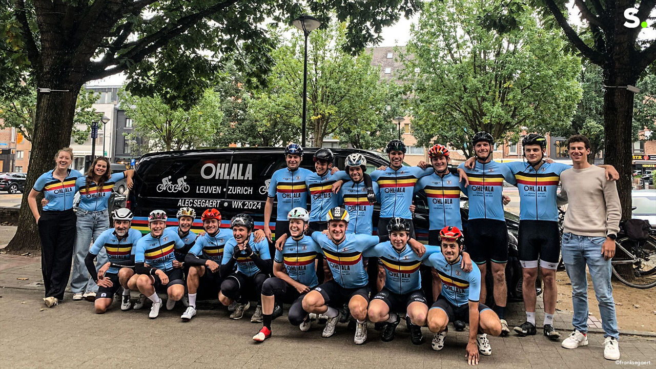 Studievrienden van Alec Segaert beginnen aan 5-daagse fietstocht naar ...