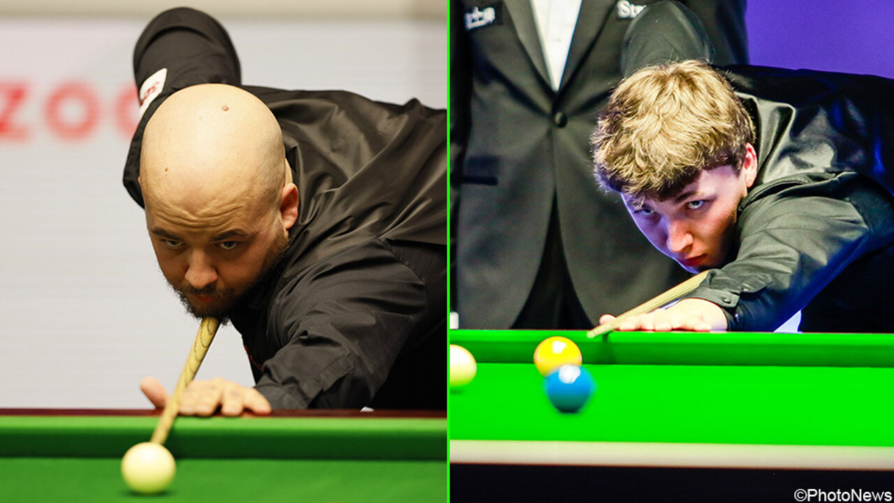 Luca Brecel op drafje naar 1/8e finales, Ben Mertens ondergaat wet van ...