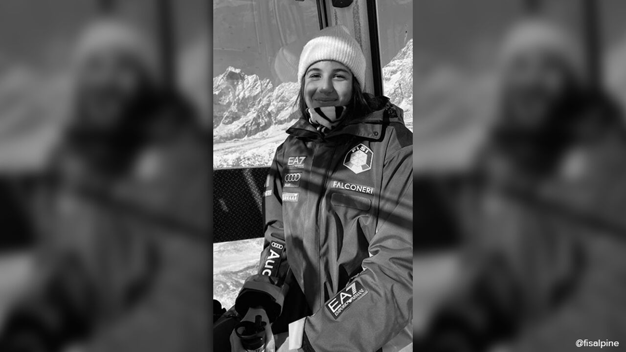 Italiaans skitalent Matilde Lorenzi (19) overlijdt na zware val op ...
