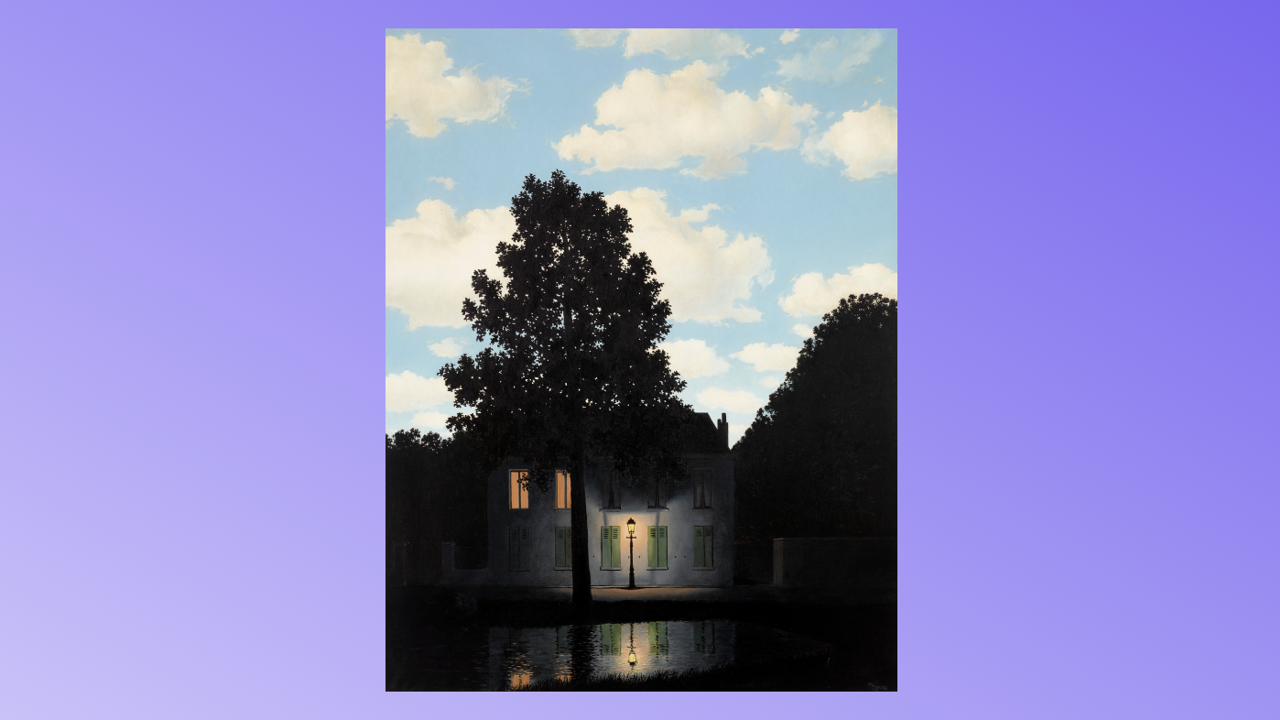 'L'empire des lumières' van René Magritte in New York geveild voor 121 miljoen dollar, een ...