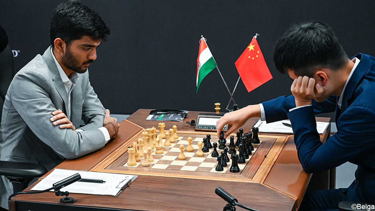 Indiër Gukesh (18) kroont zich na ultieme blunder van Ding tot jongste ...