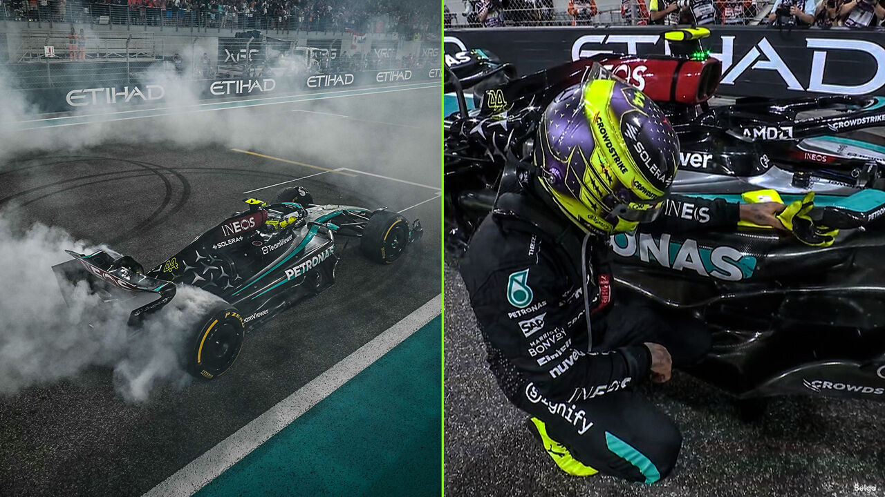 "Je zult altijd onderdeel zijn van onze familie": Hamilton neemt ...