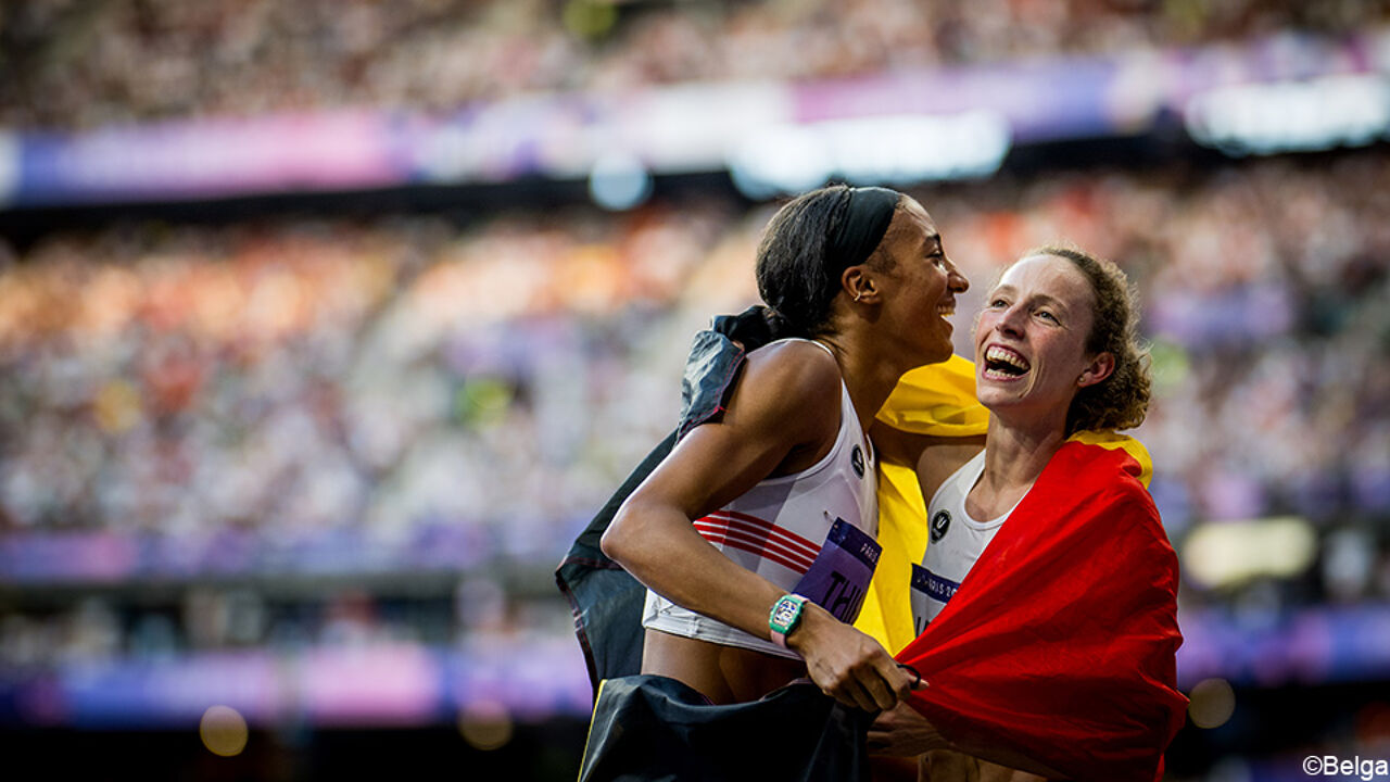 Goud lijkt te hoog gegrepen op het WK: Nafi Thiam pas 6e halfweg de ...