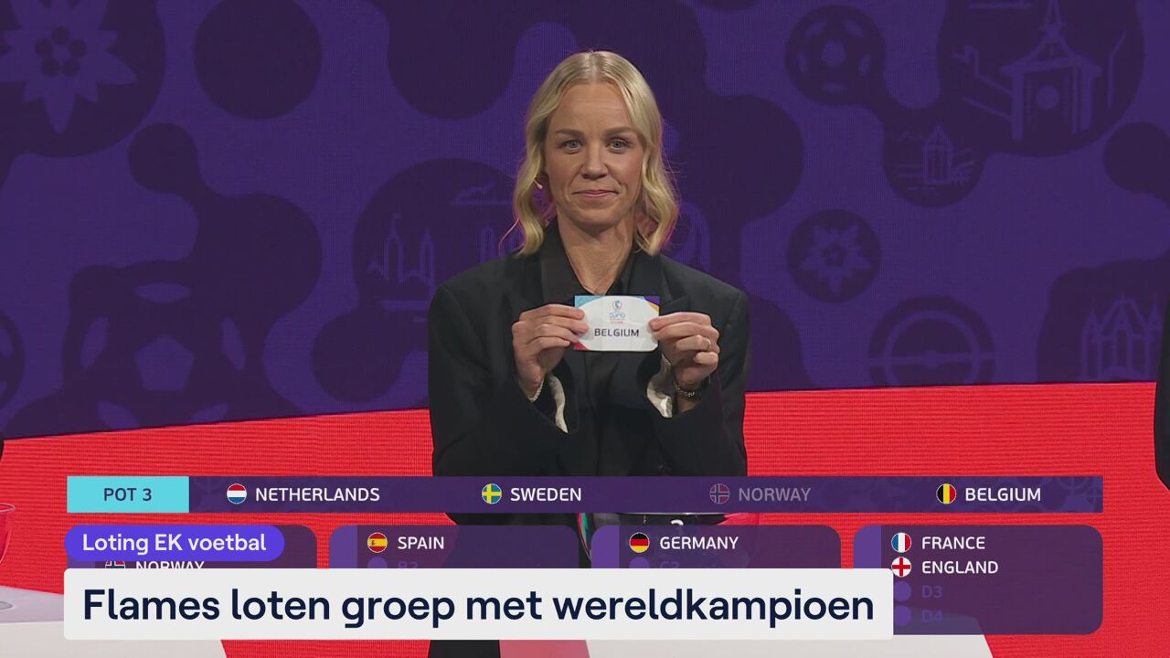 Red Flames belanden in pittige poule op EK 2025: ze treffen ...