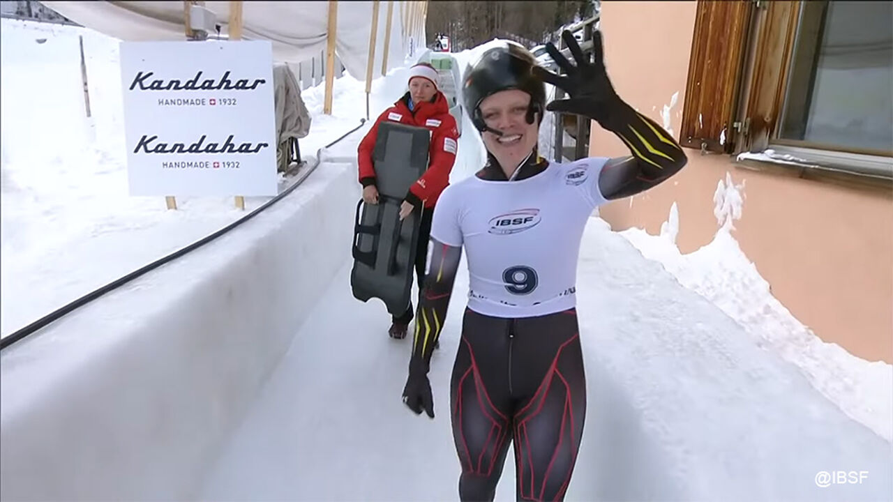 Uniek: Kim Meylemans en verloofde delen het Wereldbekerpodium in Sankt ...