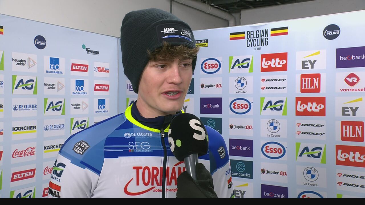 4 op een rij! Arthur van den Boer opnieuw Belgisch kampioen veldrijden ...