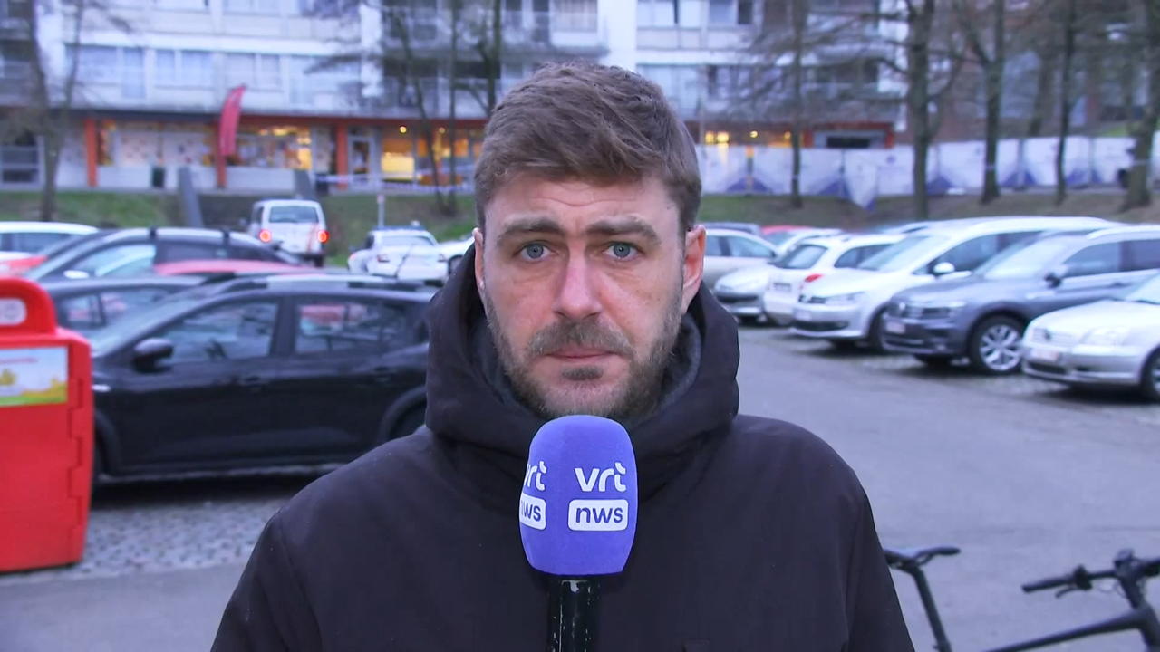 Helen Goedgebeur in Hoboken: "Brandweer is nog altijd massaal aanwezig ...