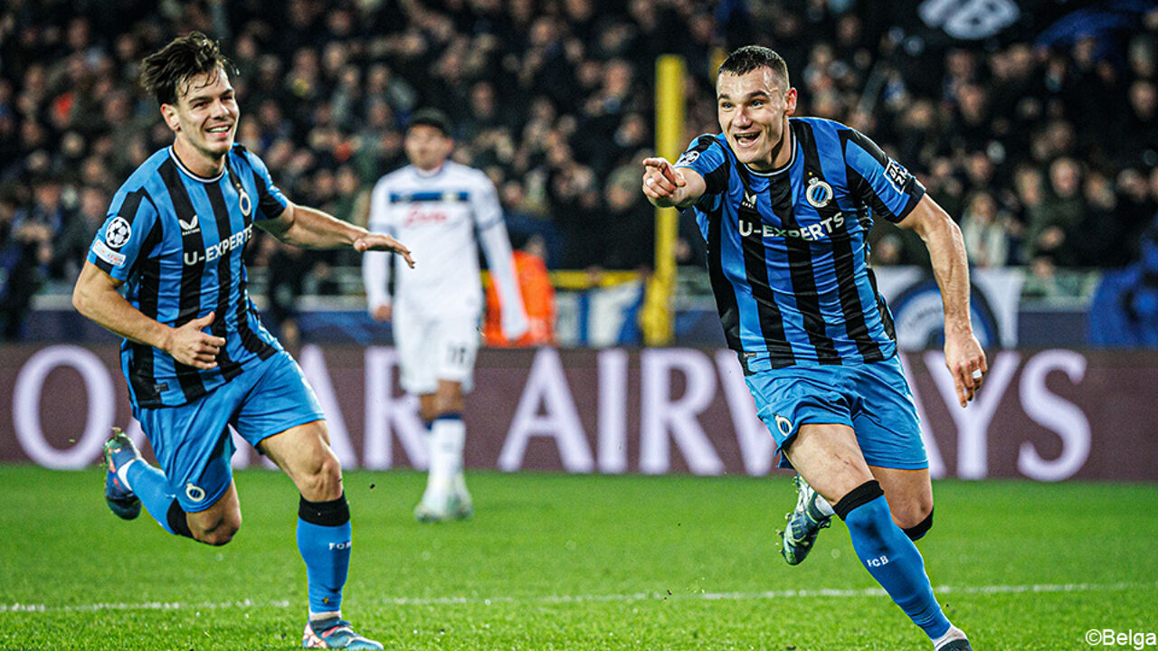 VIDEO - Bekijk de goals uit Club Brugge-Atalanta (2-1) in de Champions ...