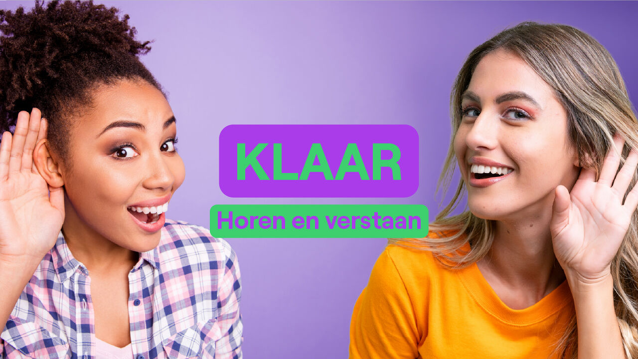 KLAAR: Horen en verstaan | VRT NWS: nieuws