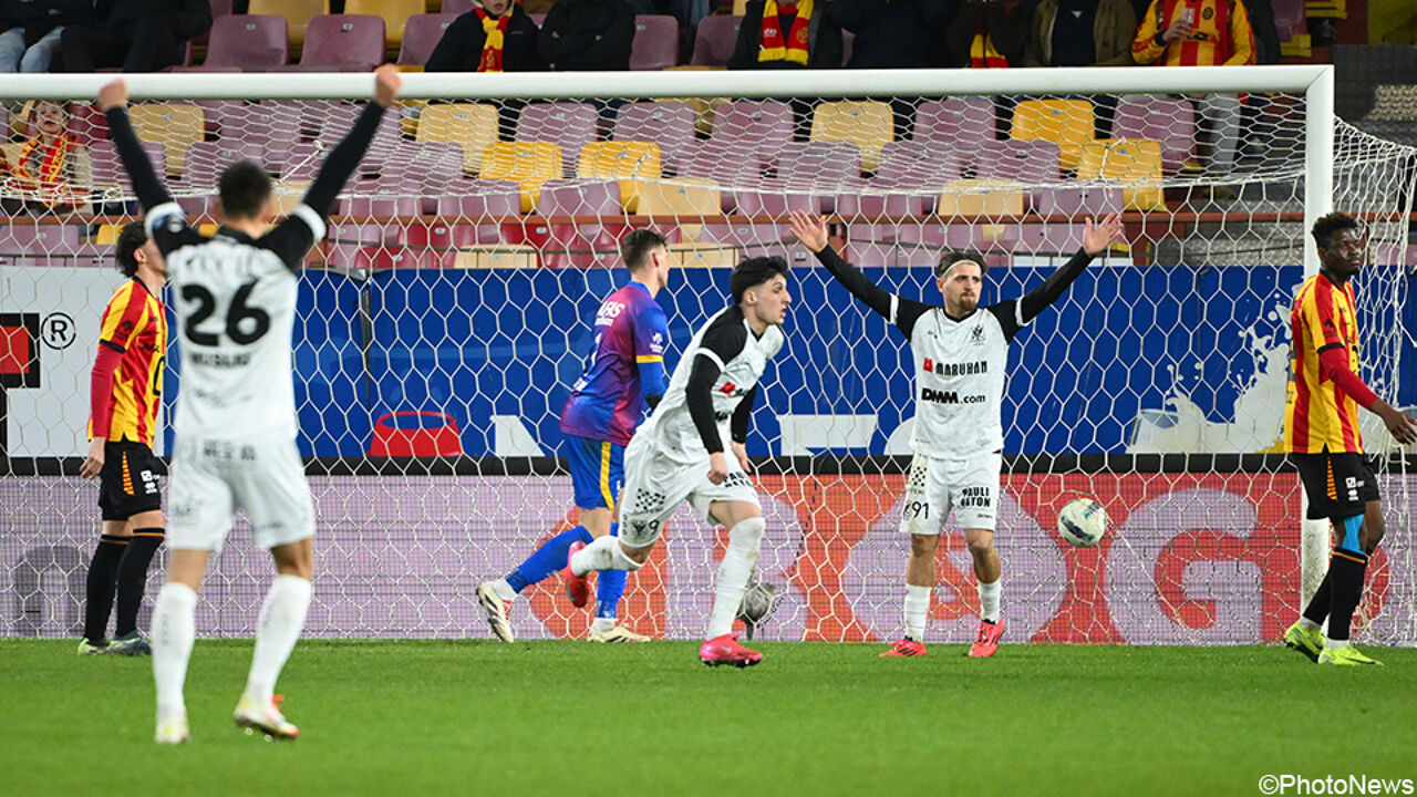 Ferrari schenkt STVV in extremis nog een puntje tegen KV Mechelen na bloedeloze pot | sporza