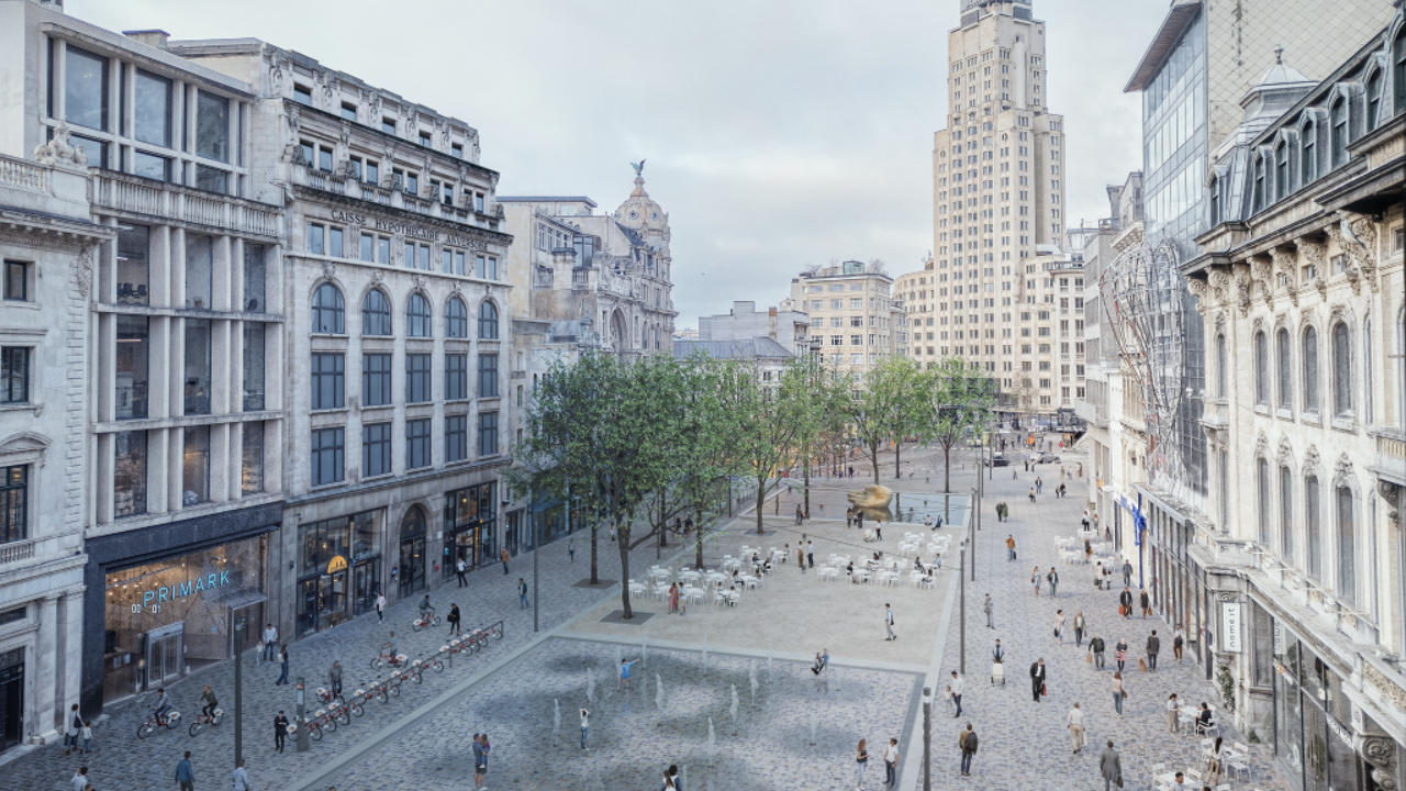 Hoe moet nieuwe Meir in Antwerpen eruitzien? Stad legt 5 ontwerpen voor ...