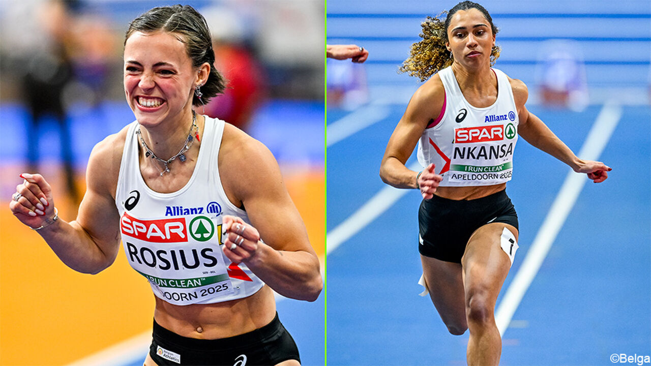 EK indoor atletiek: Dolgelukkige Rosius met seizoensbeste naar halve ...