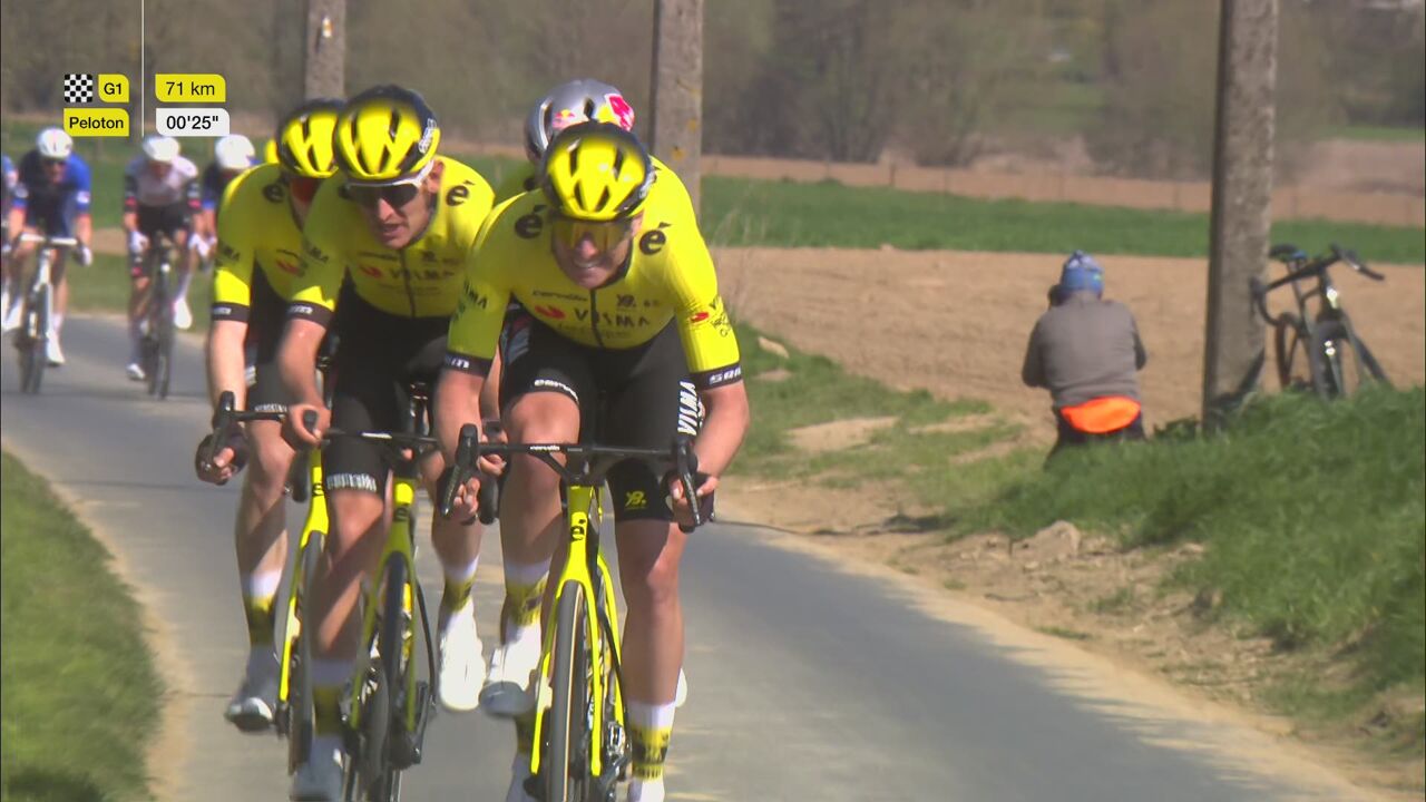 Wat een anticlimax voor Visma-Lease a Bike: Neilson Powless vloert drie ...