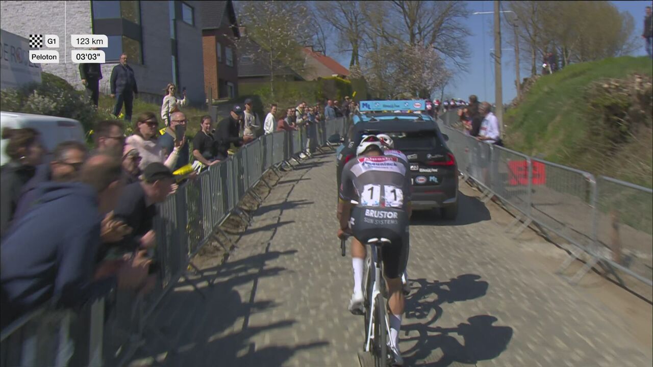 "Ik zat faliekant in de weg": Ronde-regulator Frank Hoste kreeg zelf ...