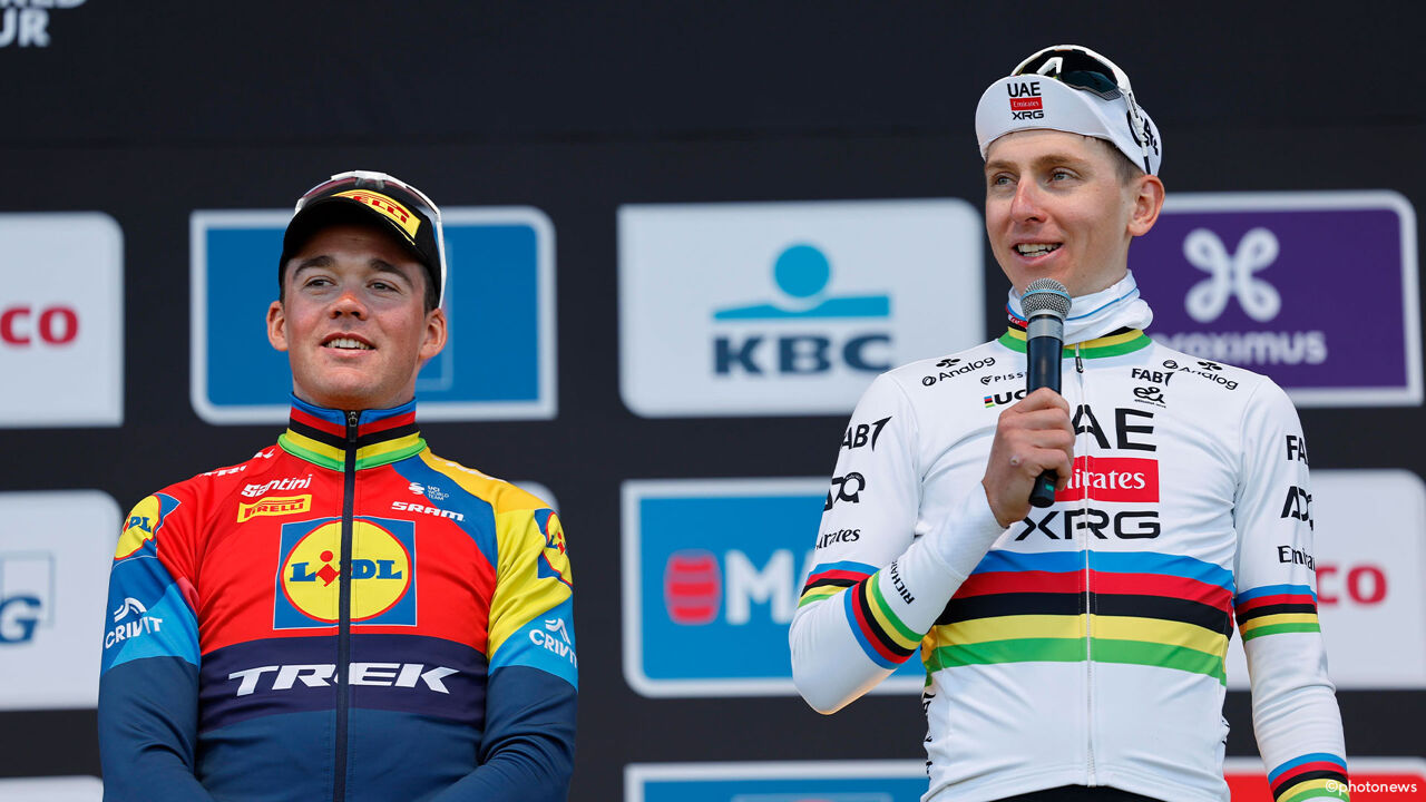 Mads Pedersen gelooft niet dat Pogacar hem kan losrijden op kasseien ...