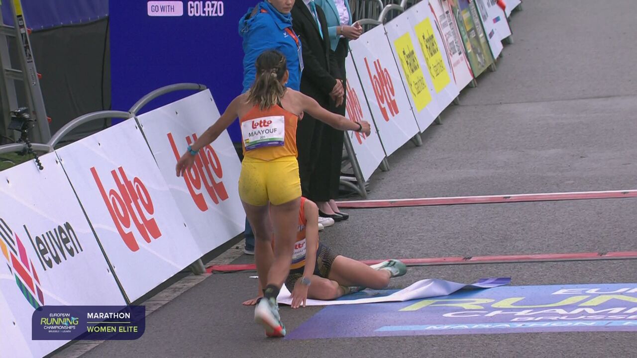 EK marathon: Italiaan Aouani vloert 3 Israëli's, Hanne Verbruggen valt ...