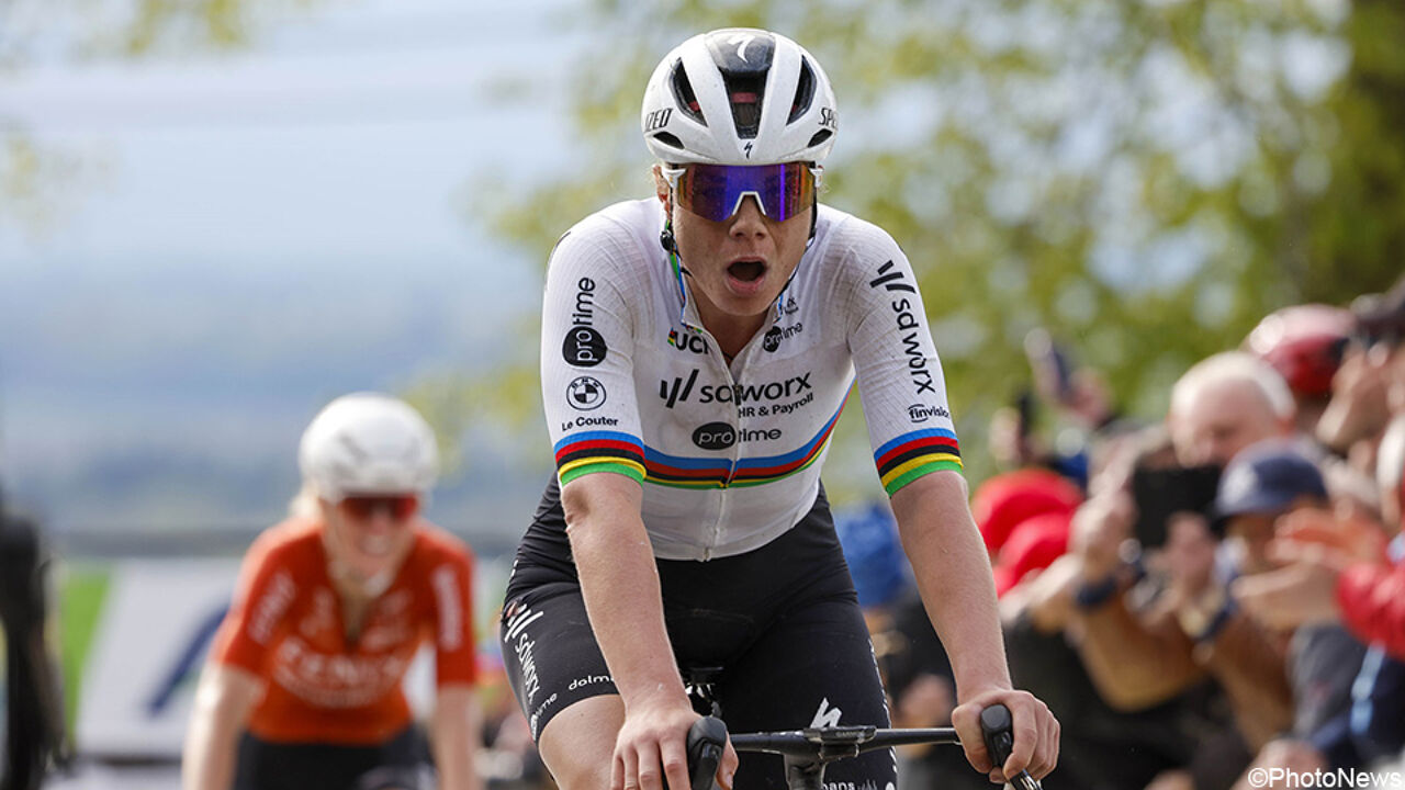 "Ik ben hier wel mee teleurgesteld": Lotte Kopecky (12e) kraakt op de ...