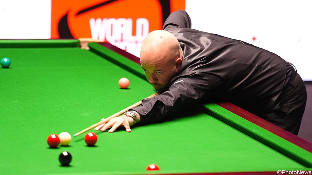 Luca Brecel pot zich een weg naar de 1/8e finales op de English Open ...