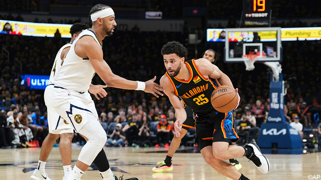 NBA-play-offs: OKC en sterke Mitchell zetten bordjes gelijk met record ...