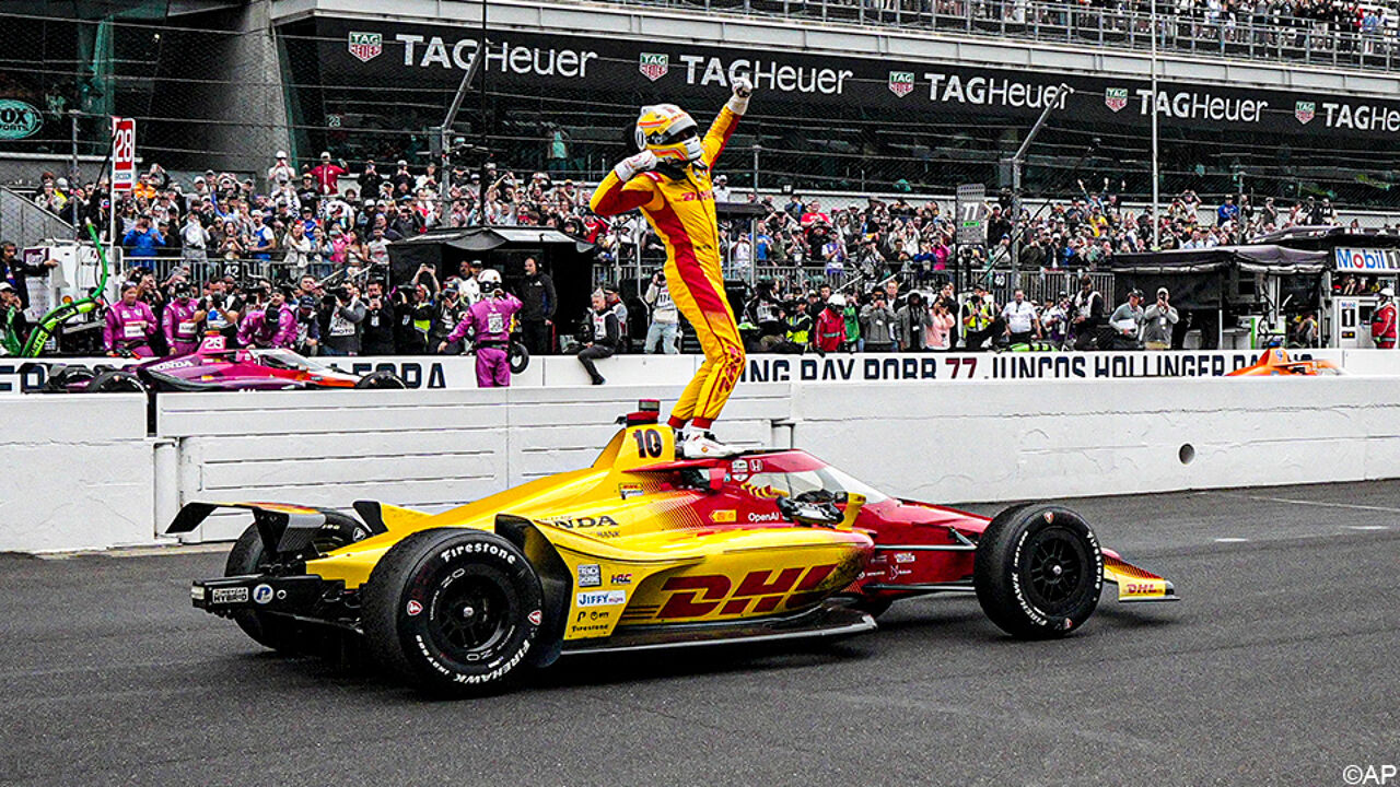 Alex Palou schrijft geschiedenis: hij is eerste Spanjaard die legendarische Indy 500 wint | sporza