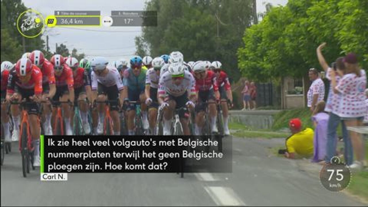 Kijkersvraag: waarom zie je zoveel Belgische nummerplaten bij de ...