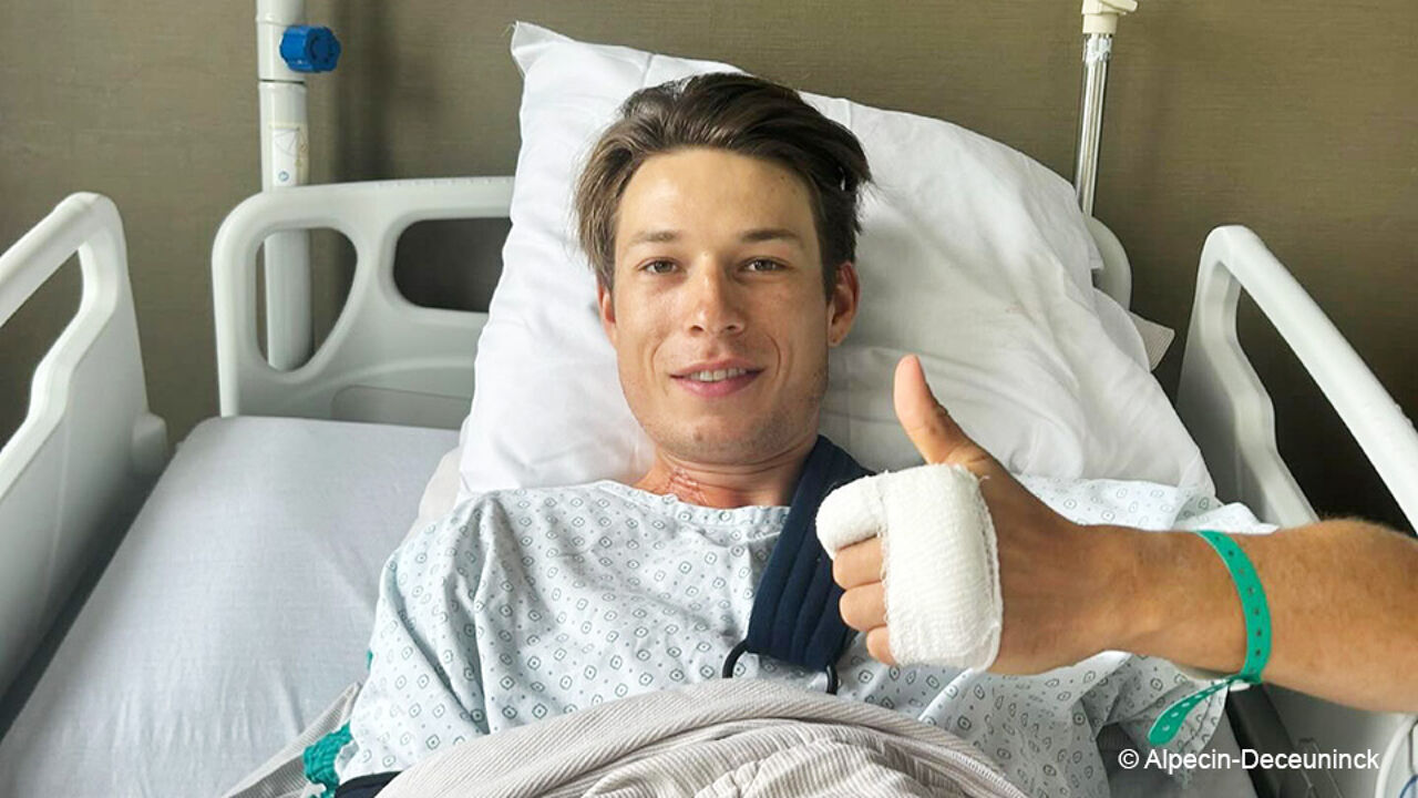 Alpecin-Deceuninck na operatie Jasper Philipsen: "Hij gaat er mentaal ...