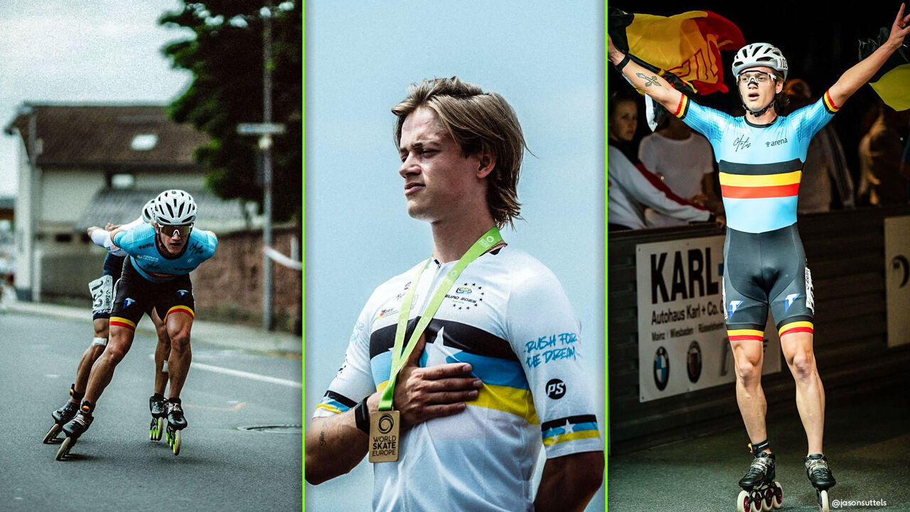 Jason Suttels trad op EK skeeleren uit schaduw van Swings, maar samen ...