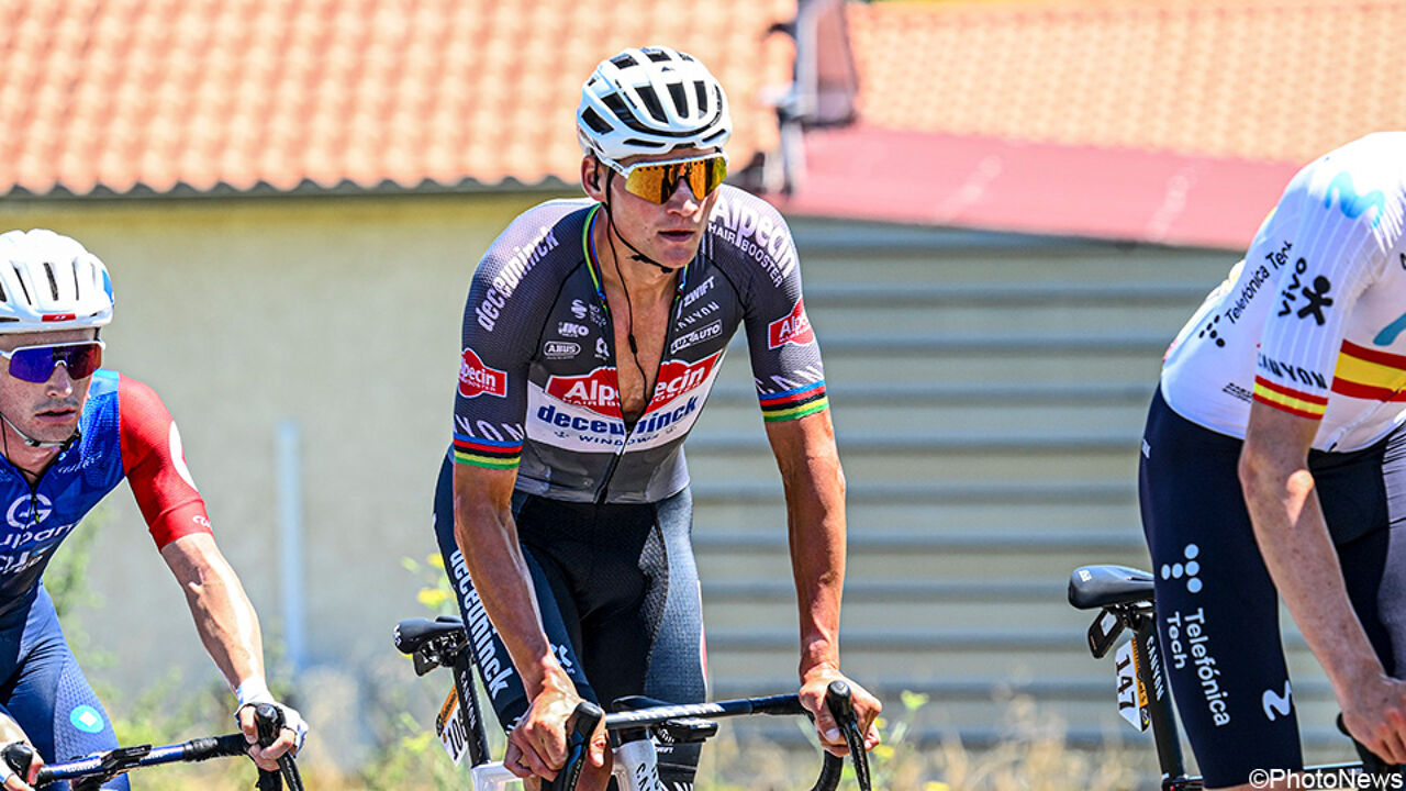 Mathieu van der Poel start dinsdag niet meer in 16e Touretappe: "Hij ...
