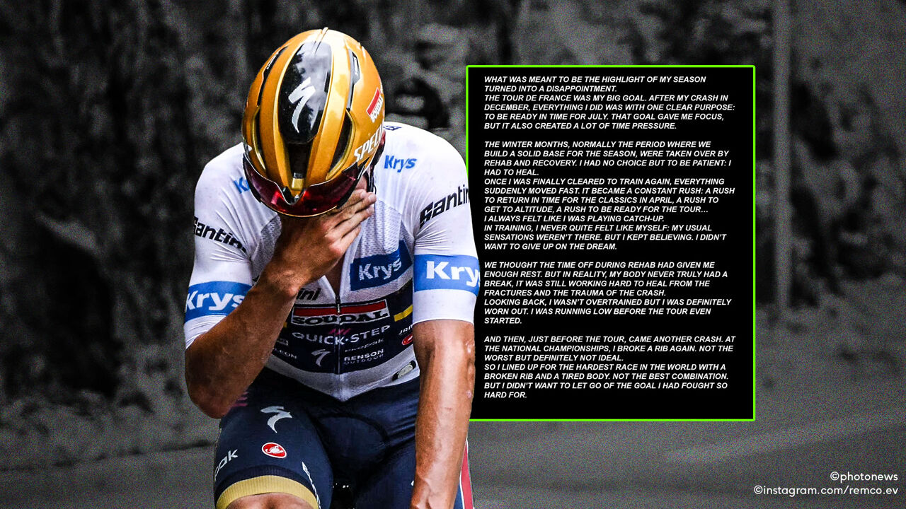 "Jullie horen nog van mij": gemotiveerde Remco Evenepoel werkt eerste ...