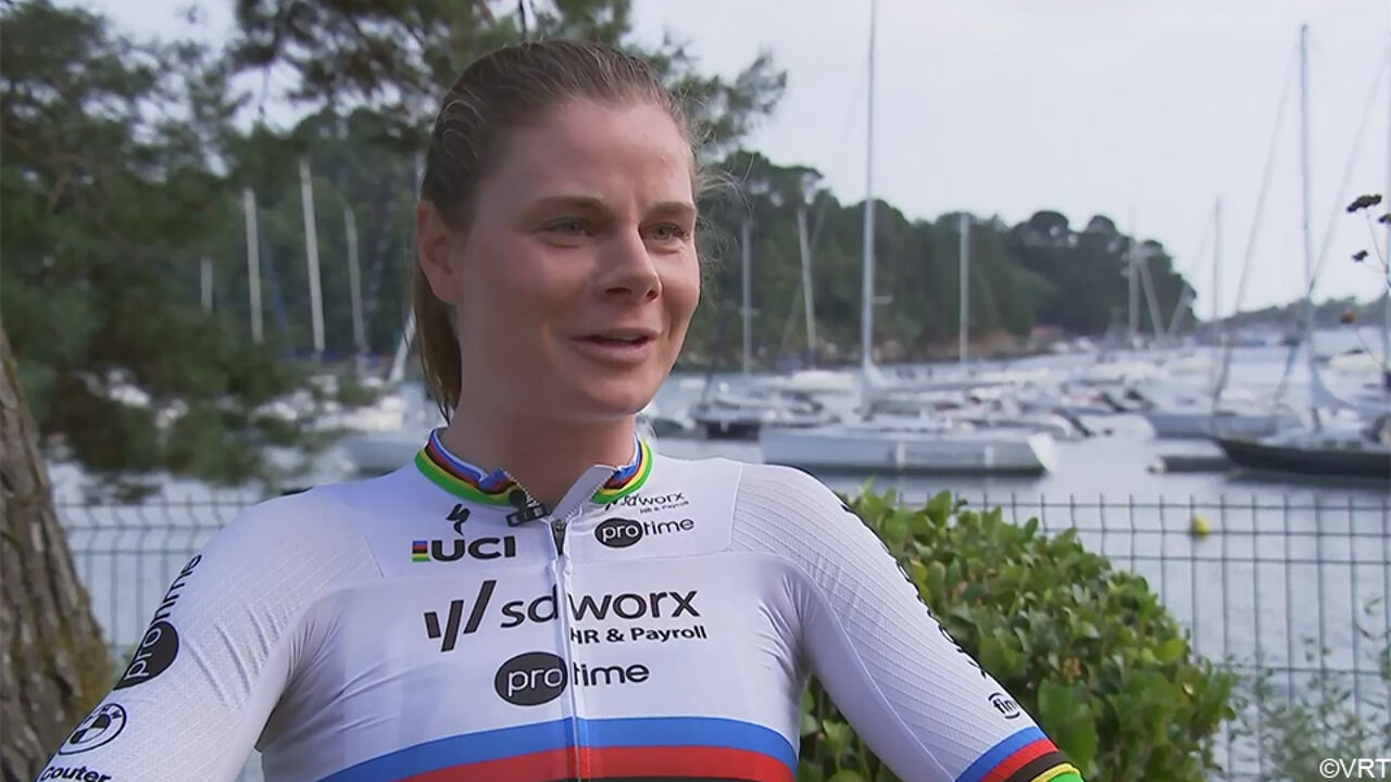 Lotte Kopecky legt andere doelen in 2025: "Maar ik heb schrik dat het ...