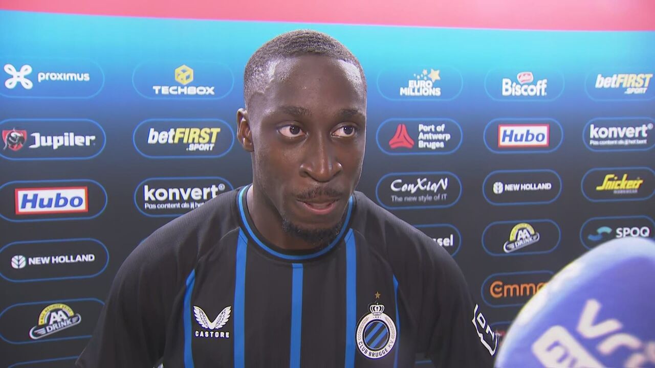 Vorige week zat hij nog ziek thuis, nu is Carlos Forbs de grote held ...